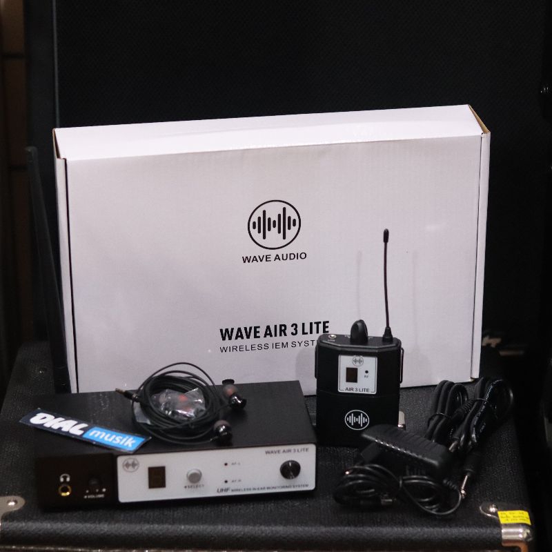 Jual Wave Audio Air 3 Lite Wireless IEM Set - In Ear Monitor Wireless ...