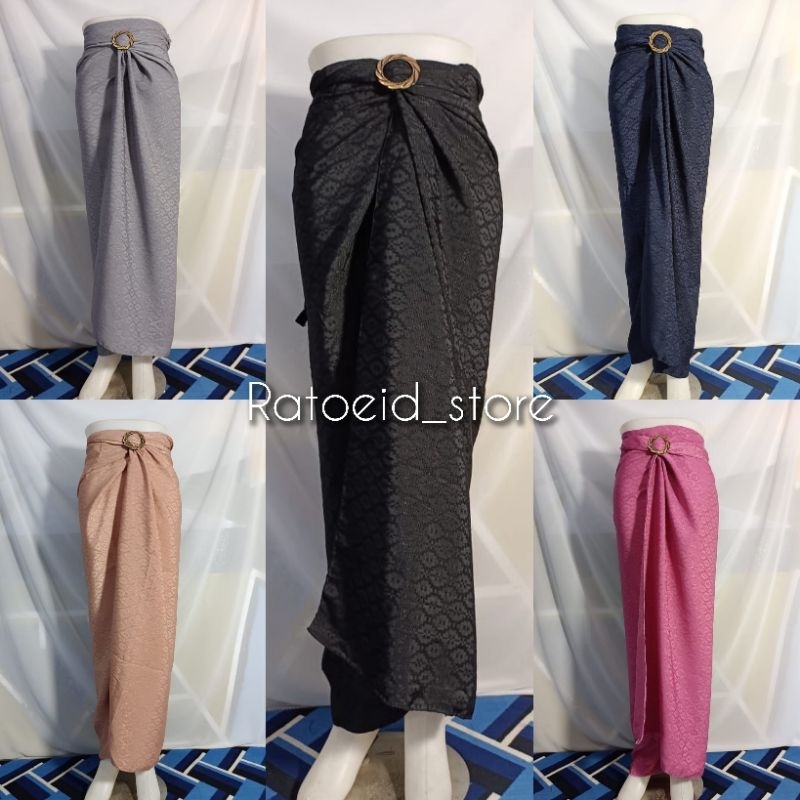 Jual rok lilit polos doby / rok lilit polos dobi | Shopee Indonesia