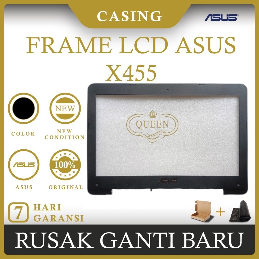 Jual LCD FRONT BEZEL LAPTOP ASUS X455 A455 K455 F455 ORIGINAL | Shopee Indonesia