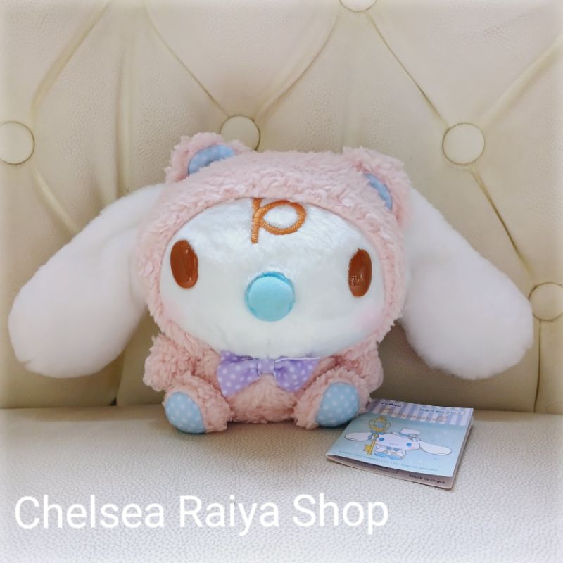 Jual Boneka Plush Furyu Toreba Sanrio Cinnamoroll Dot Milk Pink Bear ...