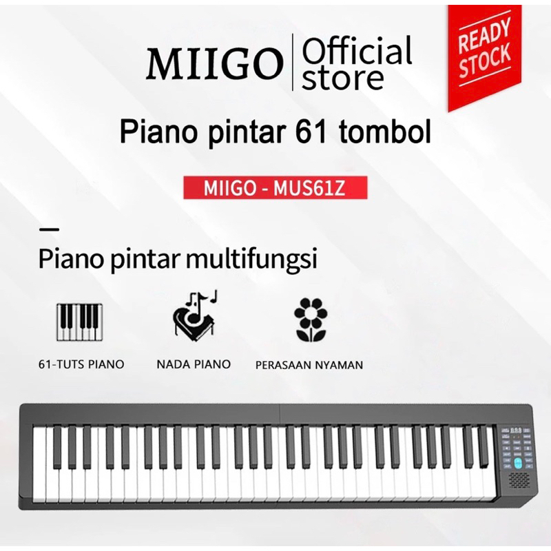 Jual keyboard second (MIIGO) piano professiinal 61 tombol, piano ...