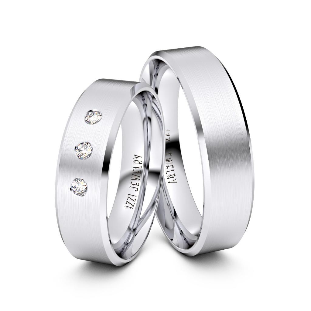 Jual Izzi Jewelry - Cincin Tunangan Couple Perak Nikah Pria Wanita ...