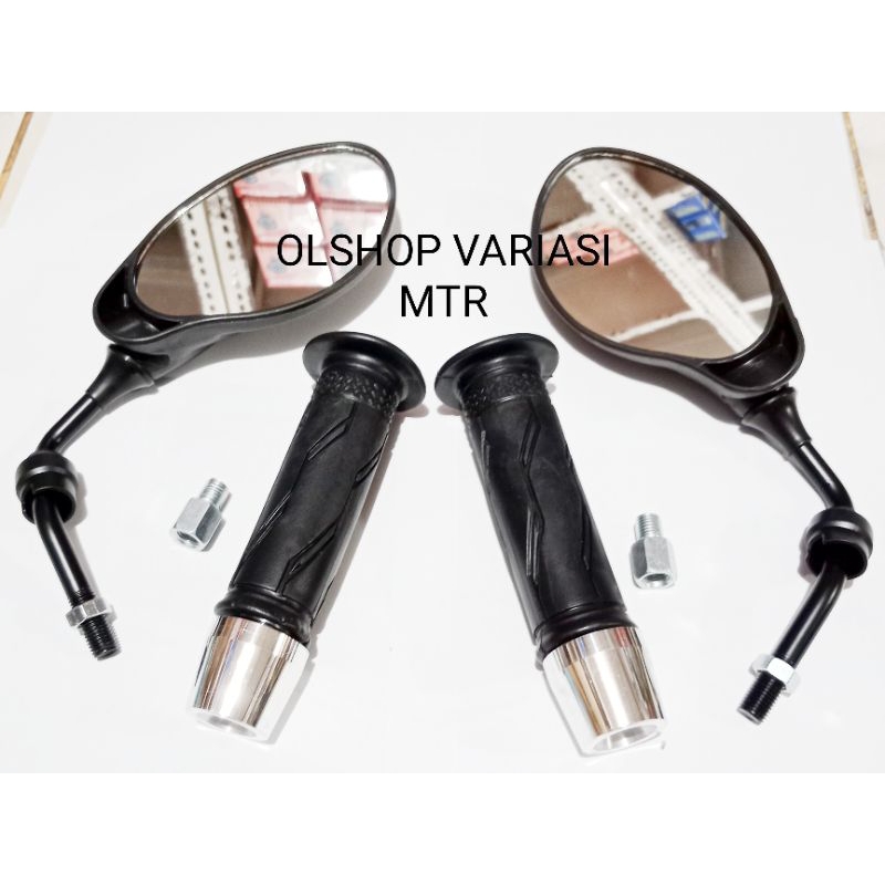 Jual PAKET COMBO SET SPION YAMAHA X1+ GRIP YAMAHA SET JALU PCX MIO ...