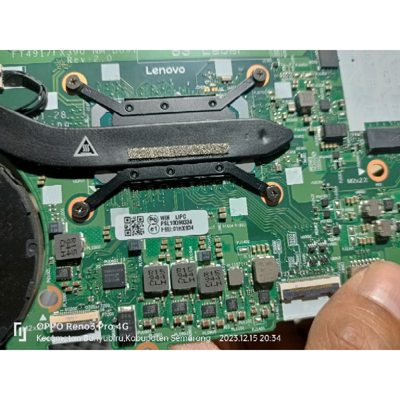 Jual Mainboard, Motherboard,Mobo Laptop Lenovo ThinkPad T490S X390 i5 ...