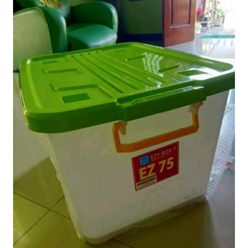 Jual PROMO EZY CONTAINER BOX CB 75 LITER KOTAK/TEMPAT PENYIMPANAN WADAH ...
