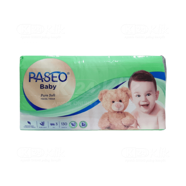 Jual Paseo Baby Pure Soft 130 Sheets | Shopee Indonesia