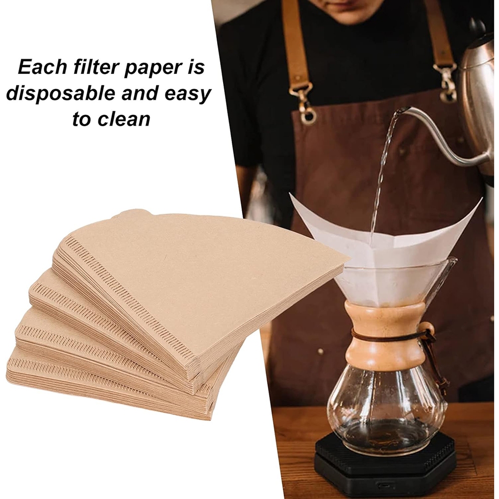 Jual Kertas Saringan Kopi Filter Paper V60 1-2 Cups 100 PCS/Kertas ...
