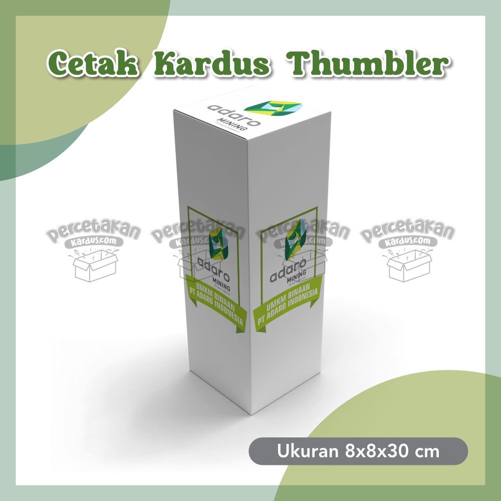 Jual Cetak BOX BOTOL 8x8x30 cm Full Color Free Custom Desain/Logo ...