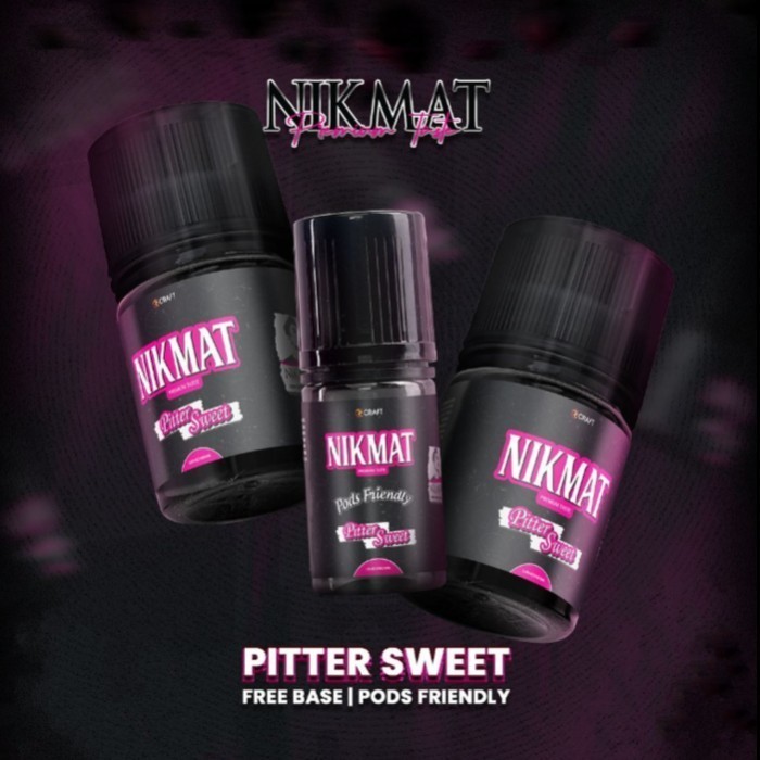 Jual PODS NIKMAT V3 PITTER SWEET BY RCRAFT 15MG 30ML | Shopee Indonesia