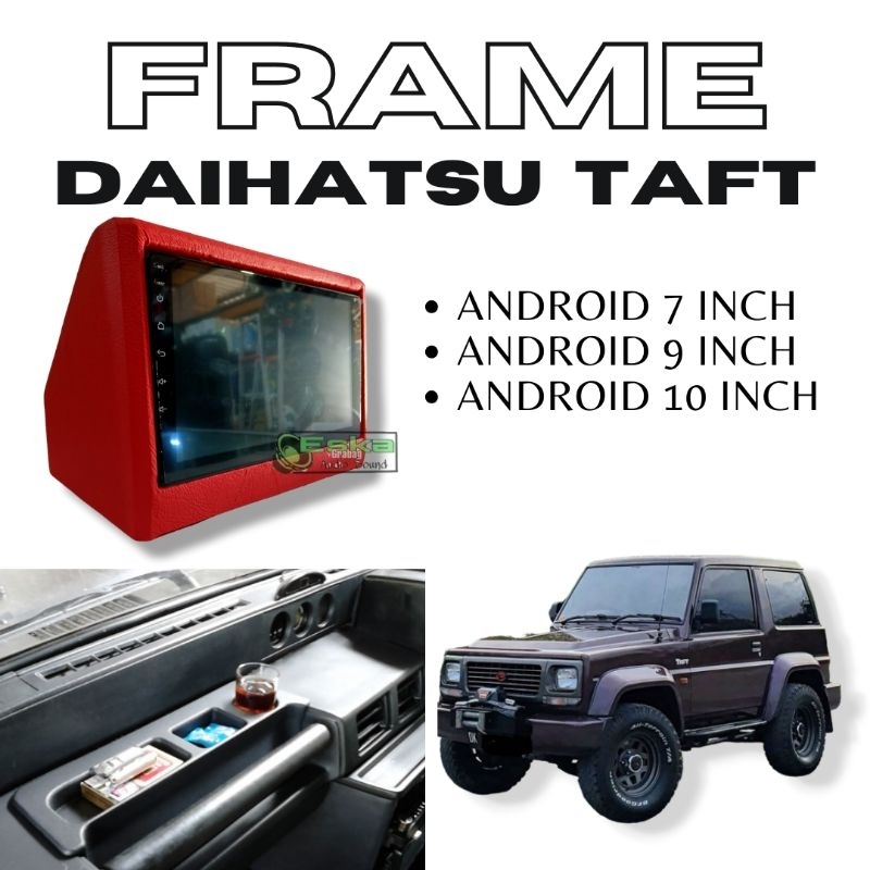Jual Frame headunit android Daihatsu Taft frame taft dudukan headunit taft daihatsu taft ...
