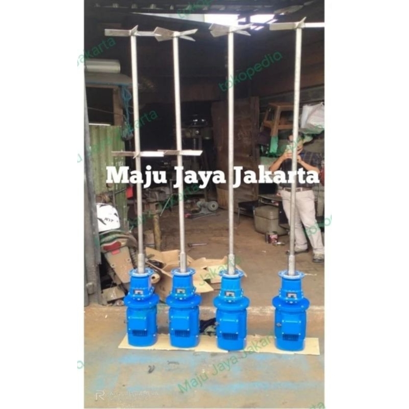 Jual Pompa Mixer Agitator 1,5kw 2HP 380V 900 Rpm 6 Pole SS304 | Shopee ...
