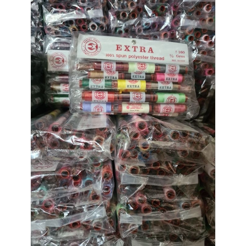 Jual ( 1 ball) BENANG JAHIT EXTRA @ 6 lusin | Shopee Indonesia