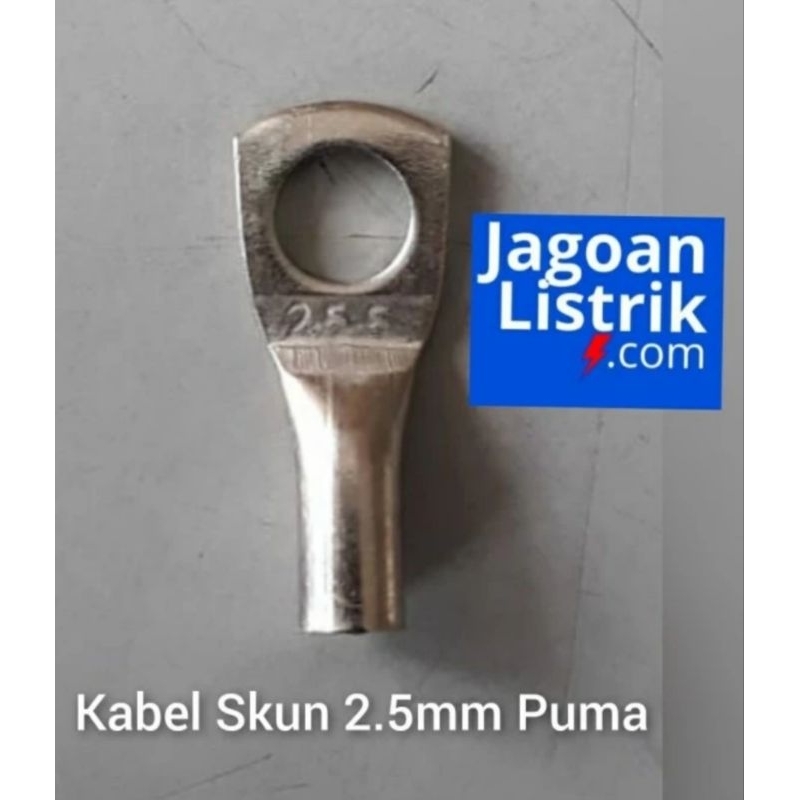 Jual Kabel Skun 2.5mm Puma 2.5 mm Pm 2,5 mm Cable Lugs PM electric FULL ...