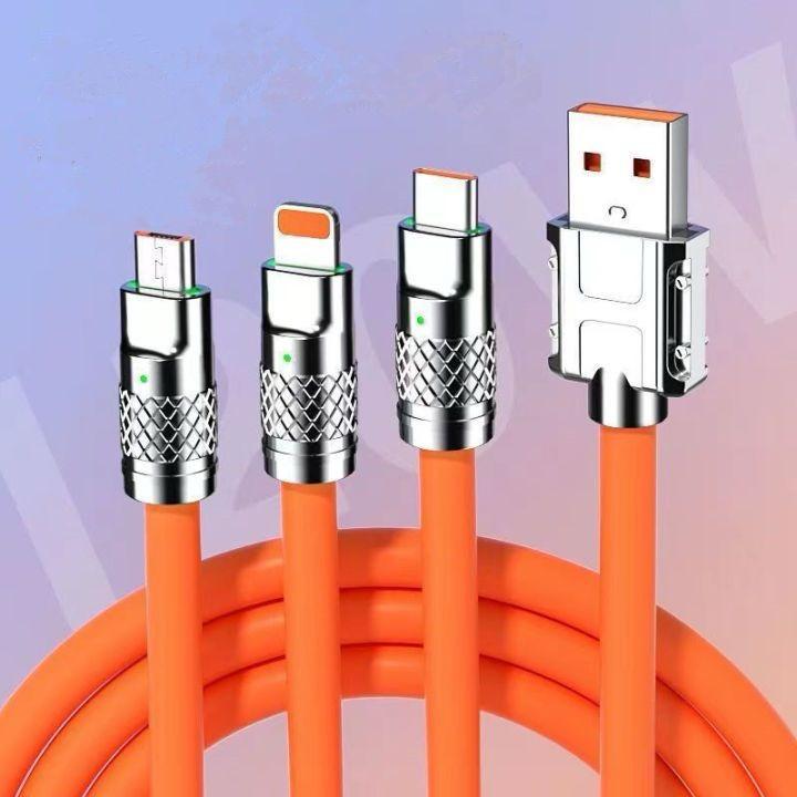 Jual Kabel Data Fast Charging 3 In 1 - Kabel Cepat Charging Iphone,Type C,Micro | Shopee Indonesia