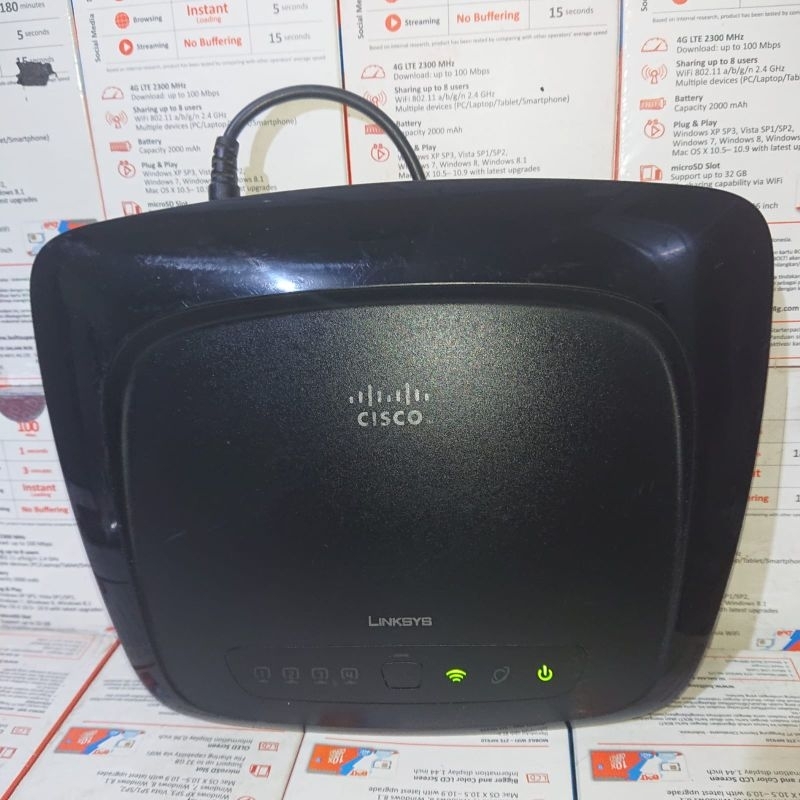 Jual CISCO LINKSYS WRT54G2-V1 Wireless-G Broadband [Batangan] | Shopee ...