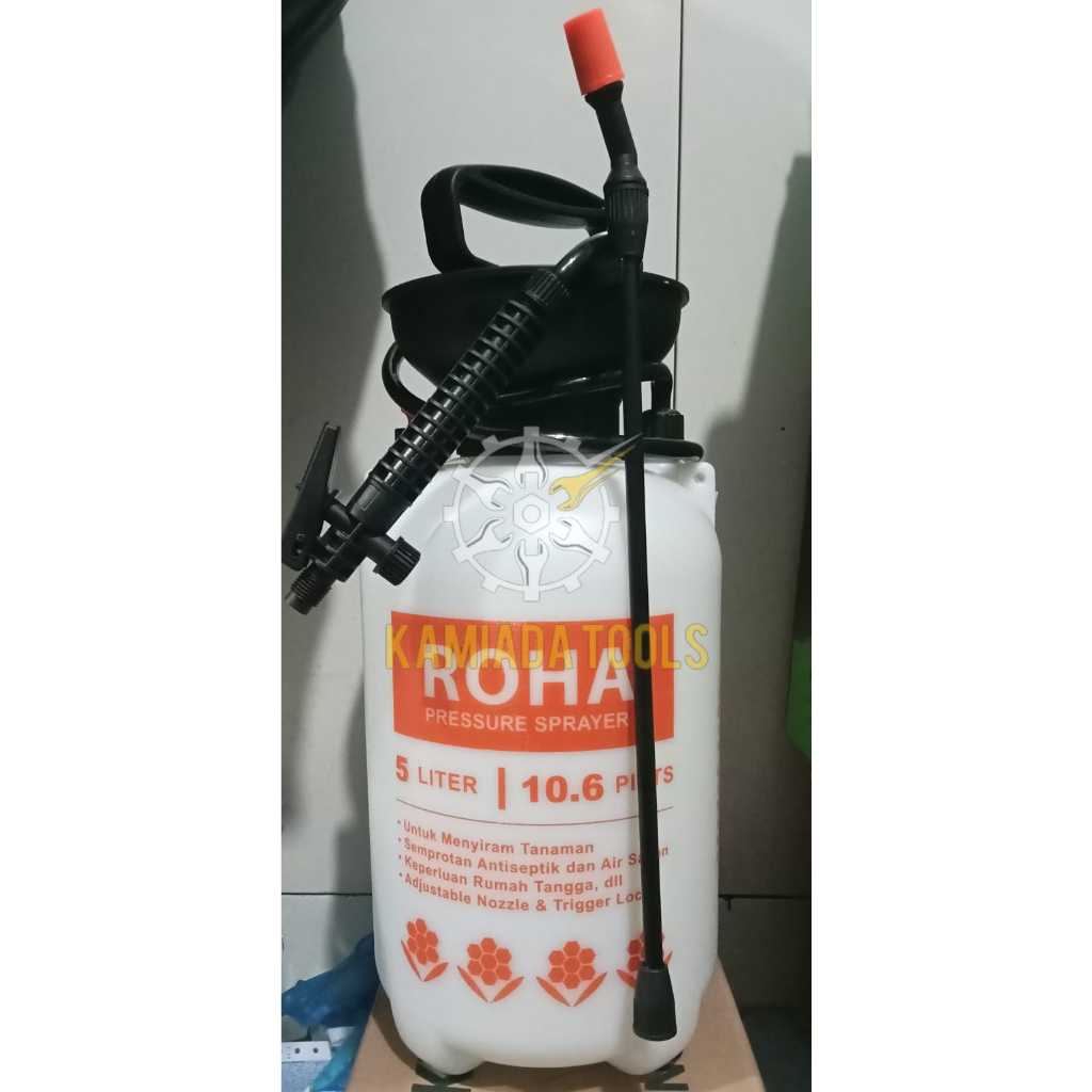 Jual Semprotan 5 Liter ROHA/Pressure Sprayer 5 Liter/Alat semprot ...