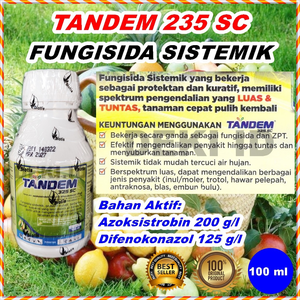 Jual Tandem 325 SC 100 ml Fungisida Sistemik Pestisida Obat Pembasmi ...
