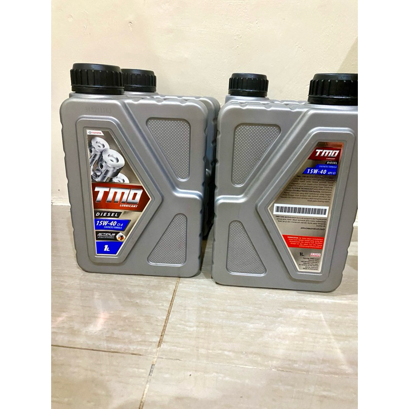 Jual Oli Mesin TMO 15W40 Diesel Engine Oil 15W-40 Kemasan Botol 1L ...