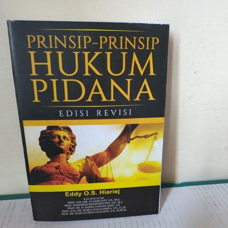 Jual prinsip - prinsip Hukum pidana edisi revisi by Eddy | Shopee Indonesia