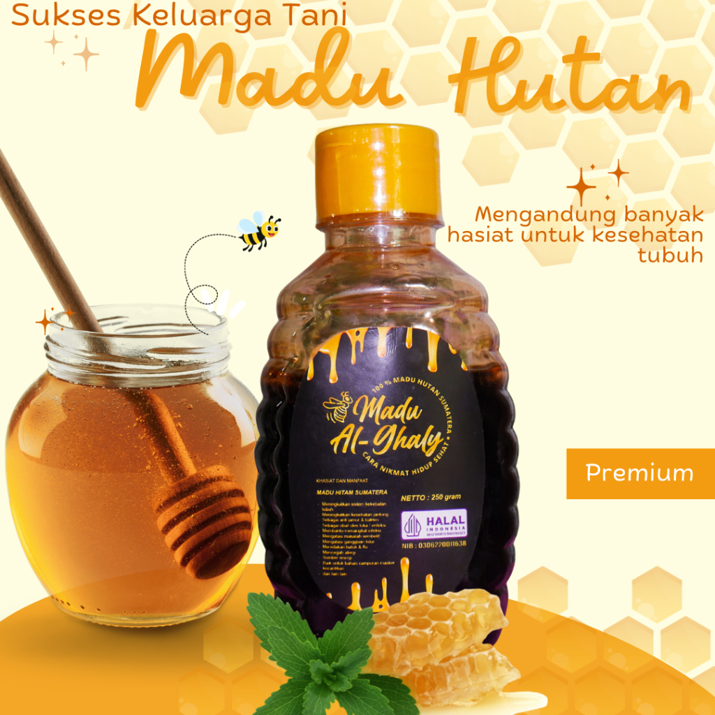 Jual Madu Hutan Asli Sumatera Netto 250 gram | Shopee Indonesia