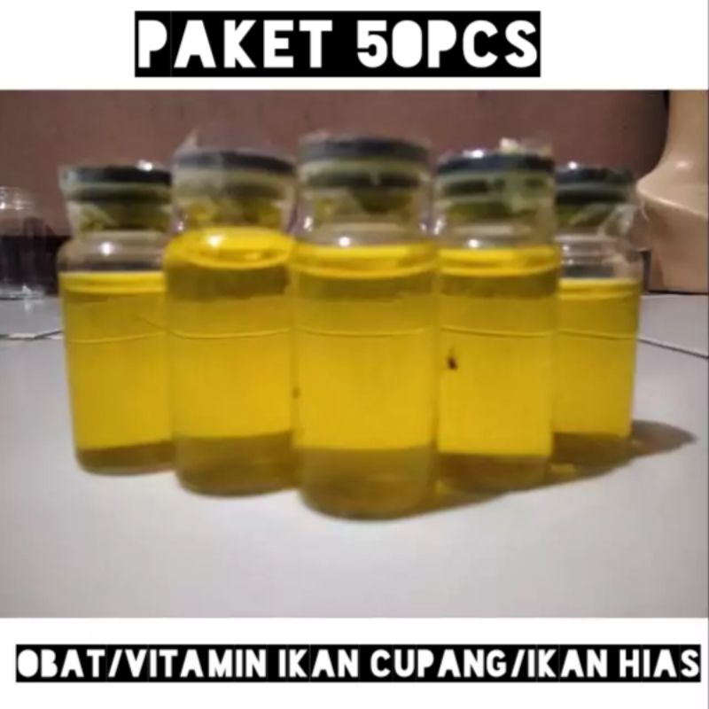 Jual obat kuning / vitamin ikan cupang paket 50pcs | Shopee Indonesia