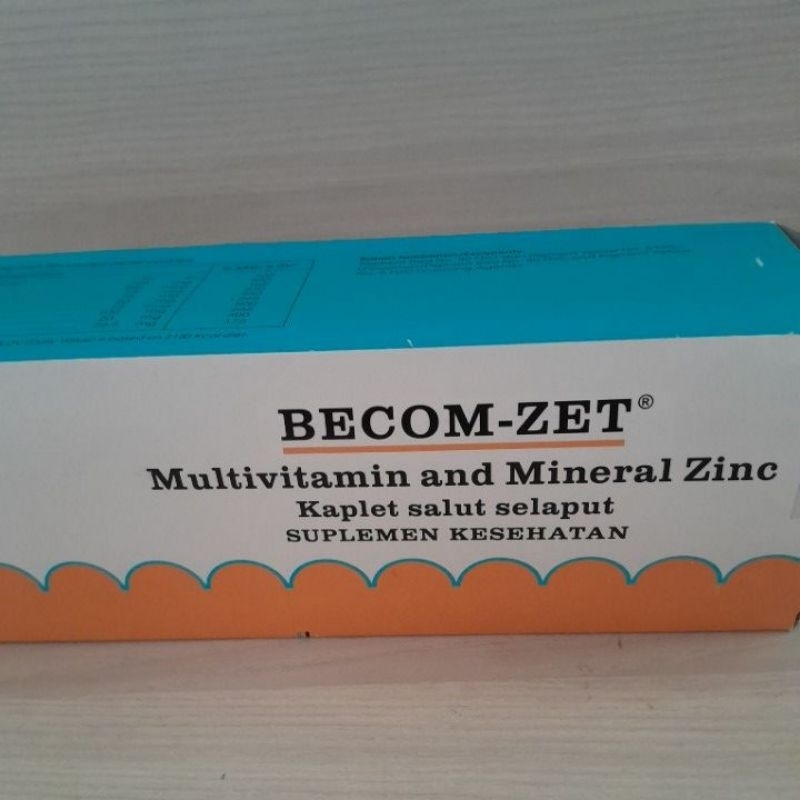 Jual BECOM-ZET ( multivitamin dan suplemen kesehatan) | Shopee Indonesia