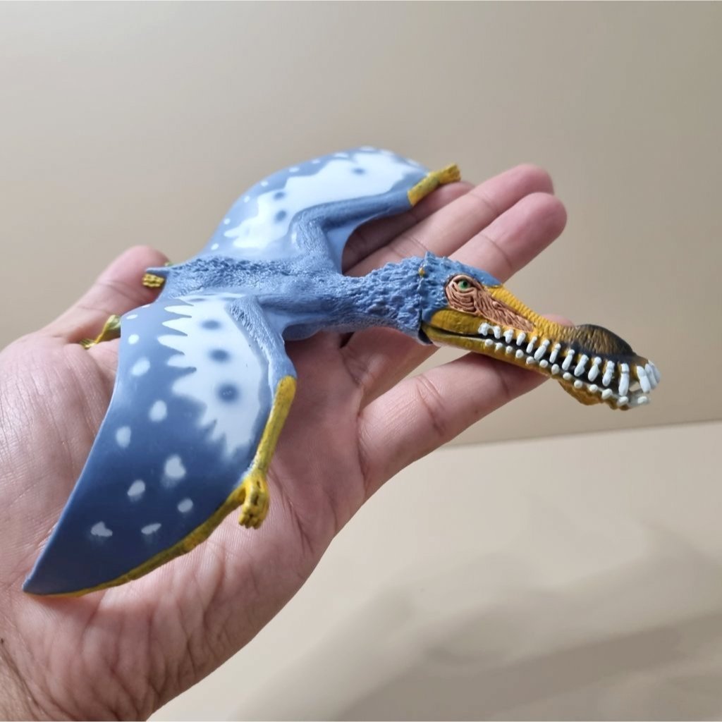 Jual Figure Pteranodon Blue Pterodactyl biru hewan dinosaurus purba PVC ...