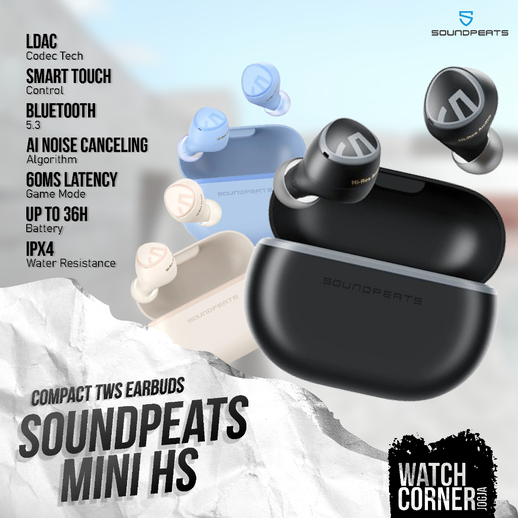 Jual SoundPEATS Mini HS True Wireless Earphone For Work and Music Game ...