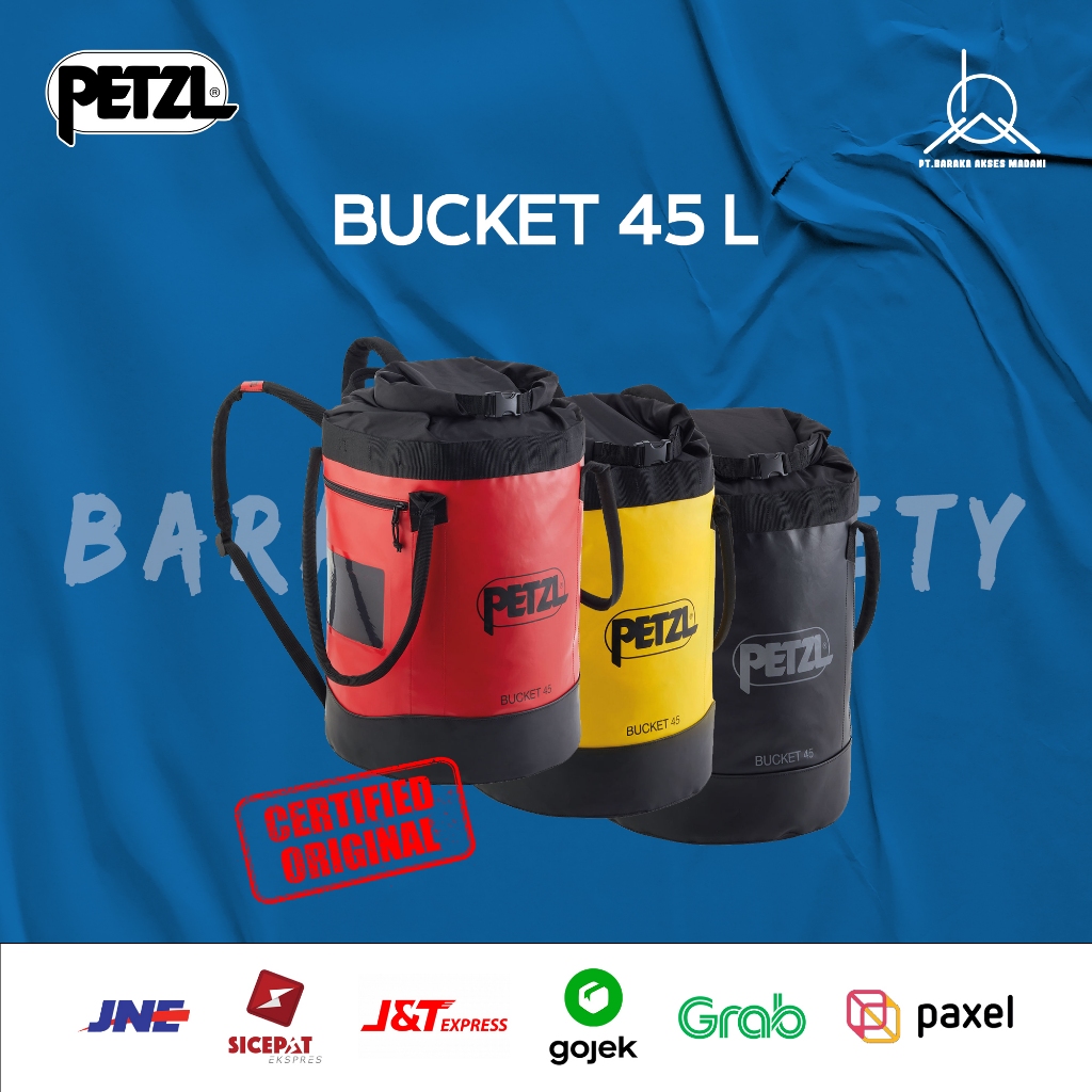 Jual PETZL BUCKET 45L Work Bag, Rope Bag, Climbing Bag for Professional ...