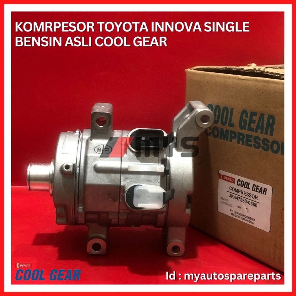 Jual COMPRESSOR AC Mobil TOYOTA Kijang Innova Single Bensin KOMPRESOR ...
