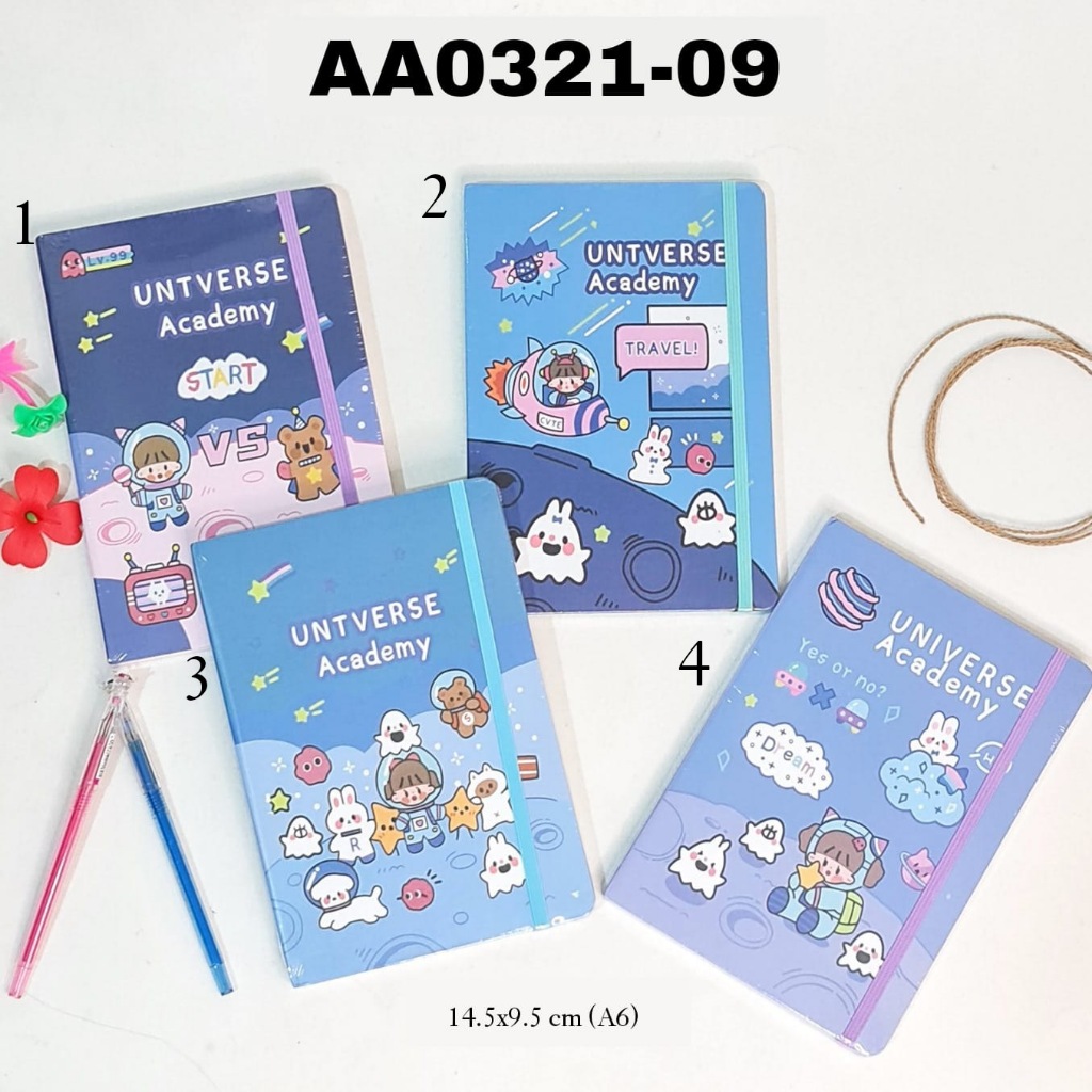 Jual SOS Buku Notes Tali A6 (72K) Fancy / Buku Catatan / Note book ...