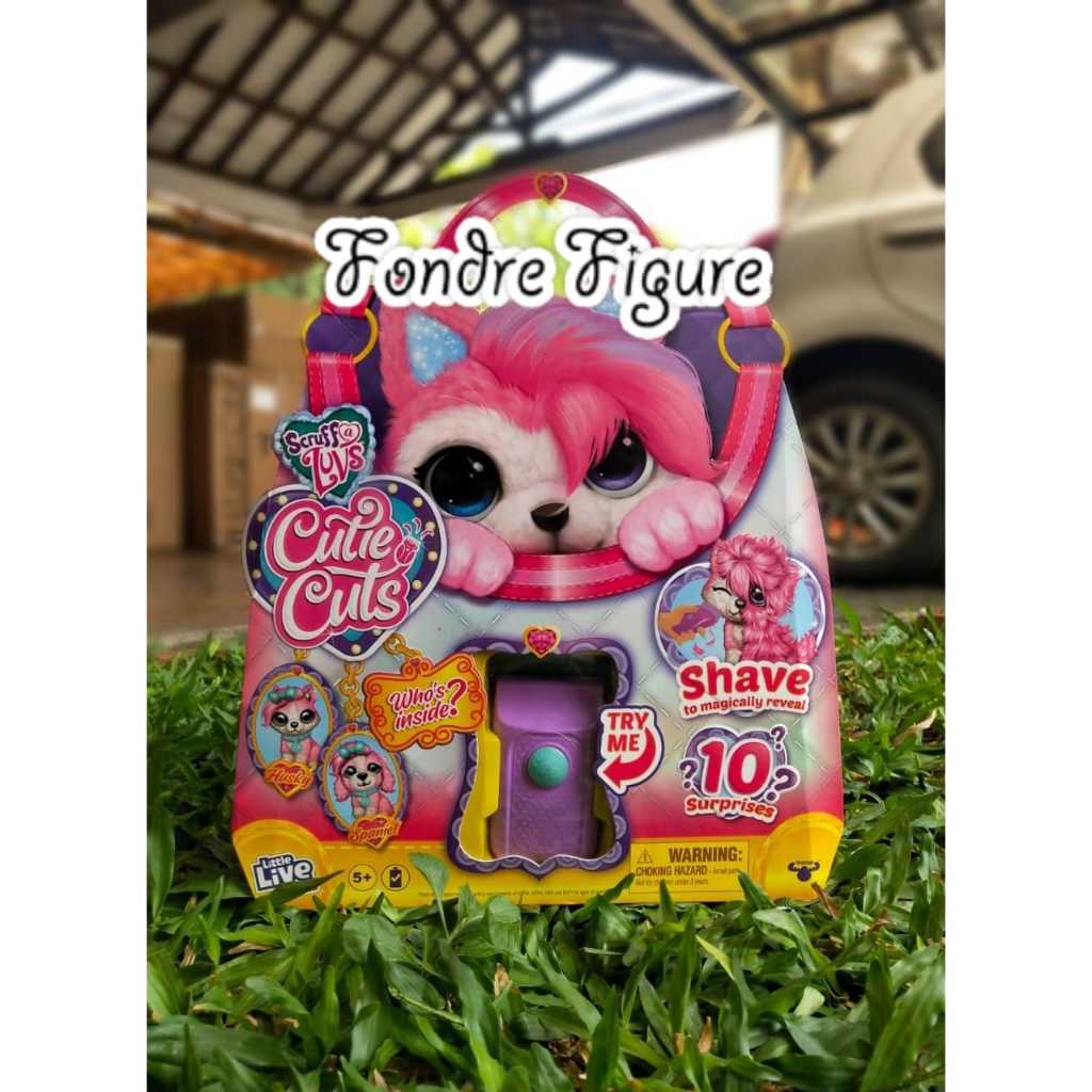 Jual ORIGINAL SCRUFF A LUVS CUTIE CUTS RAINBOW SHAVE REVEAL PET PETS ...
