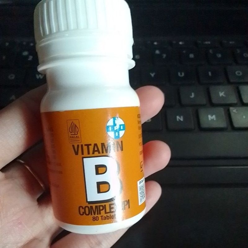 Jual Vitamin B Complex IPI 80 Tablet Supra Ferbindo Farma. | Shopee ...