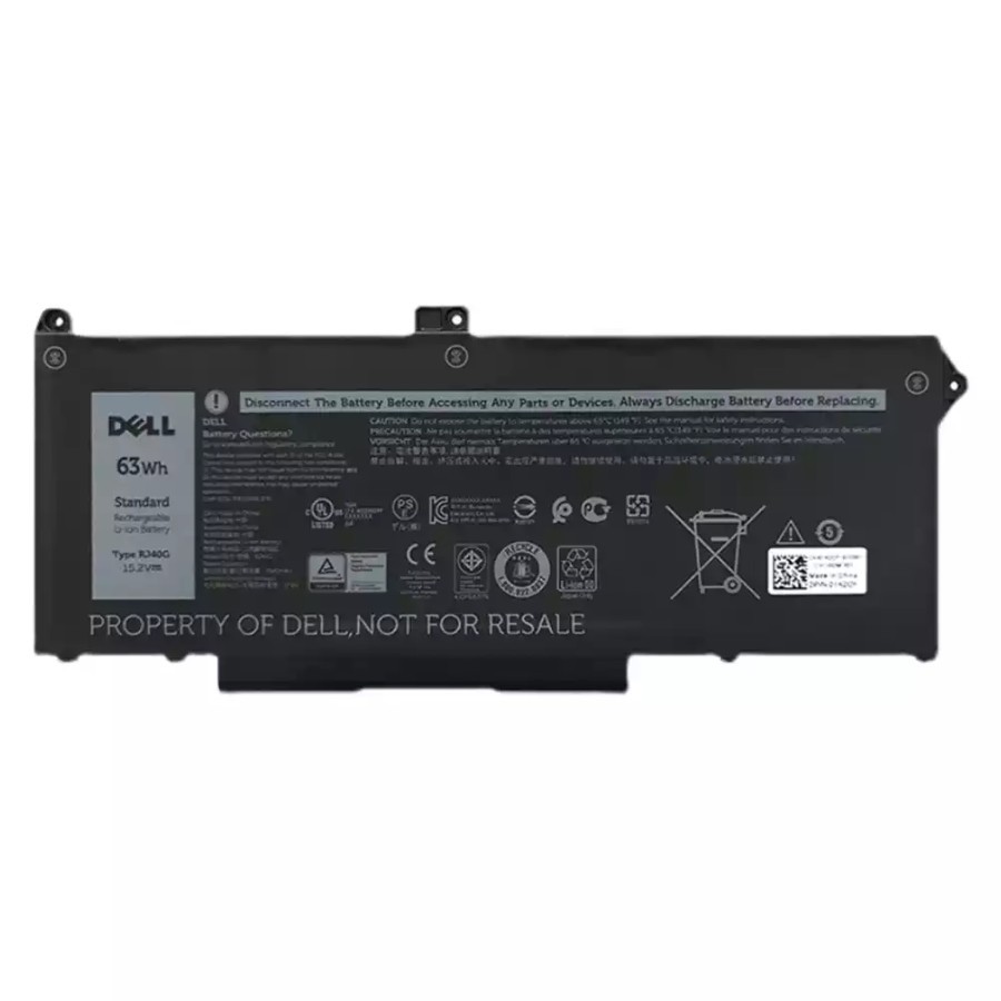 Jual Baterai Dell Latitude 14 5420 15 5520 Precision 15 3560 RJ40G 63WH ...