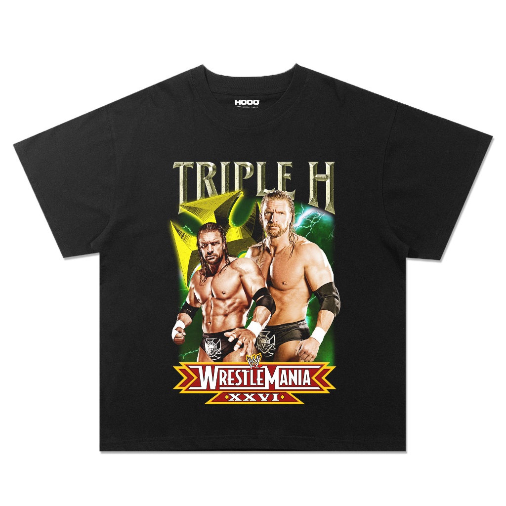 Jual ( BIG SIZE ) KAOS VINTAGE SMACKDOWN TRIPLE H - WWE MERCH / UNISEX ...