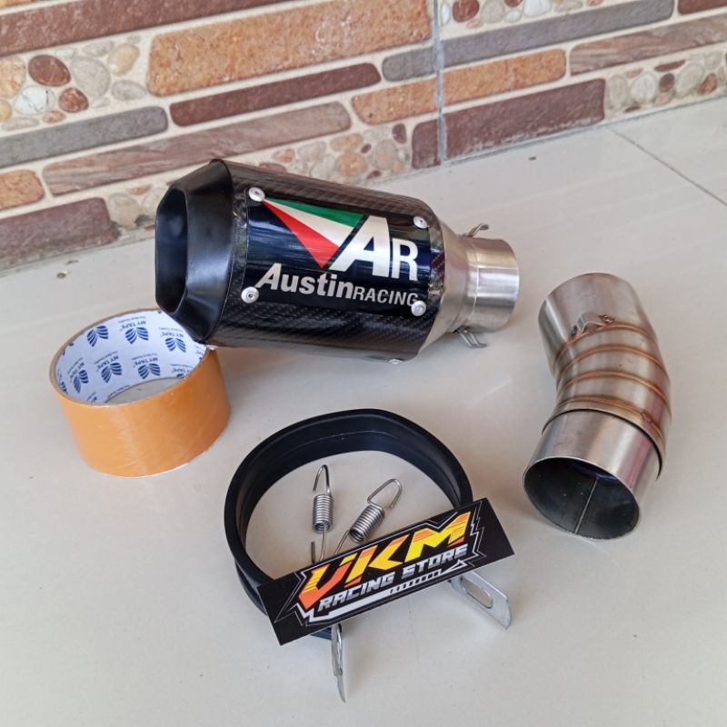 Jual Slincer Knalpot Austin Racing GP1 Carbon | Shopee Indonesia