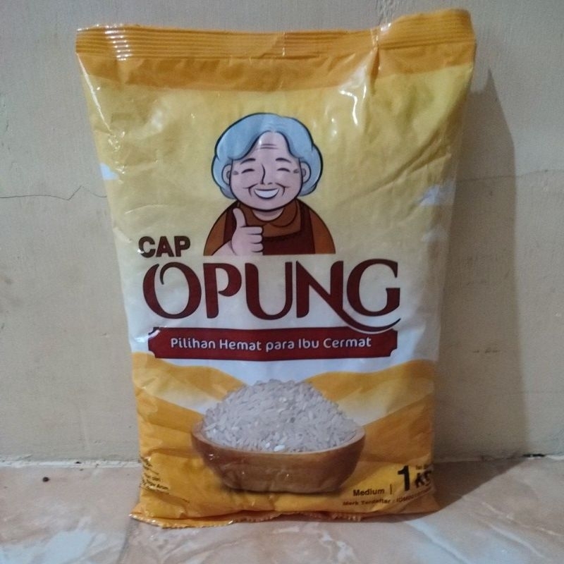 Jual Beras Cap OPUNG kemasan 1 kg | Shopee Indonesia