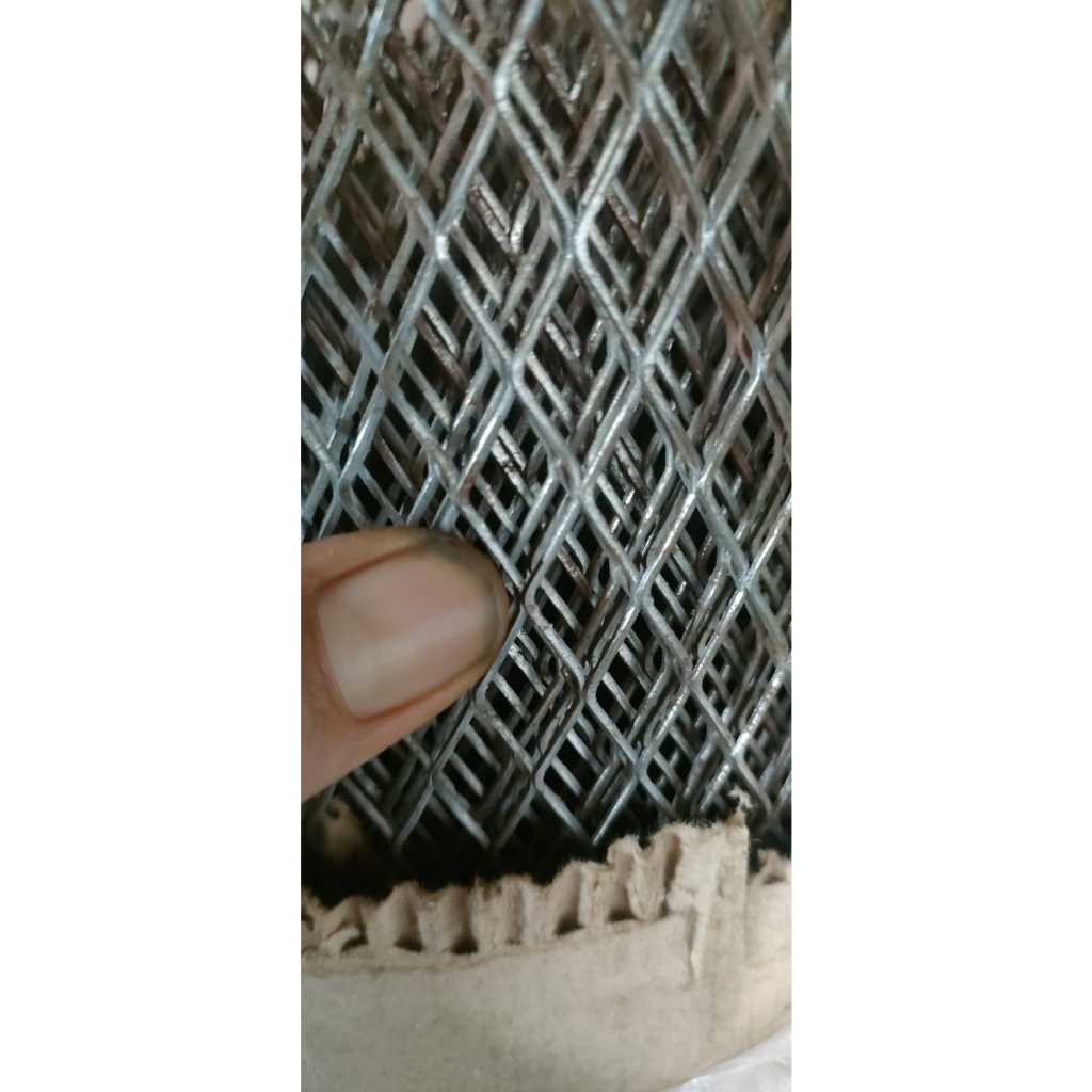Jual expanded metal tipe 0715 Tebal 0.7mm 120x50 cm- meteran motif ...