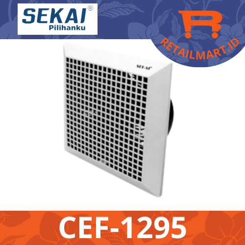 Jual SEKAI CEF-1295 CEILING EXHAUST FAN / EXHAUST PLAFON 12 INCH ...