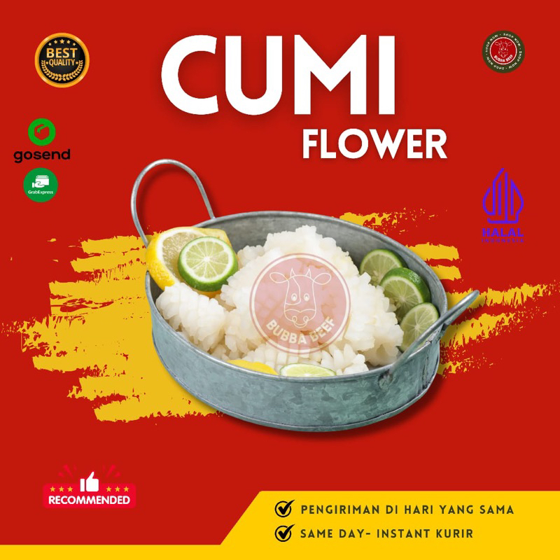 Jual Cumi Flower Frozen 500gr | Cumi Kembang Premium | Cumi Kupas Kulit ...