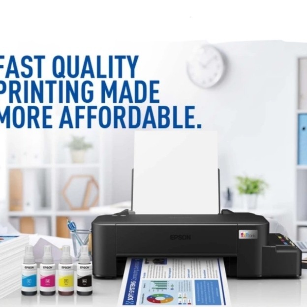 Jual Printer Epson EcoTank L121 A4 New Original Ink Tank 664 Pengganti L120 | Shopee Indonesia