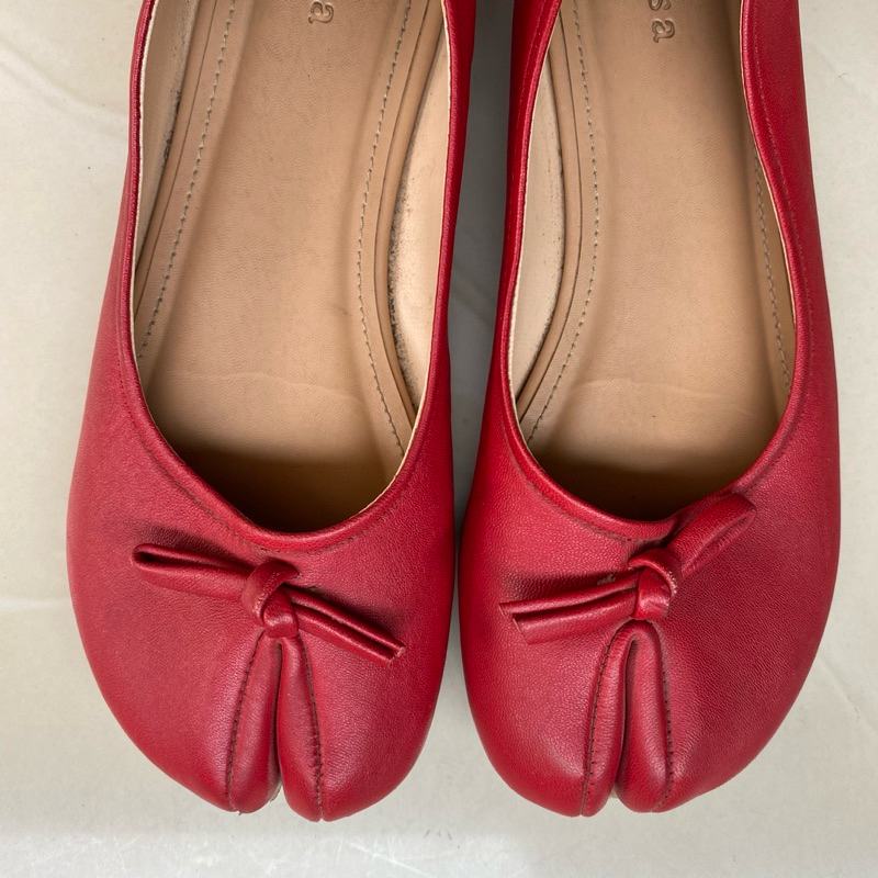 Jual CAJSA AOKI SCARLET RED - TABI SHOES SIZE 39 | Shopee Indonesia