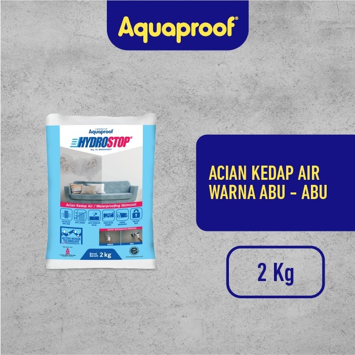 Jual HYDROSTOP Semen Aci Acian Kedap Air HYDRO STOP Aquaproof 2Kg 2 Kg | Shopee Indonesia