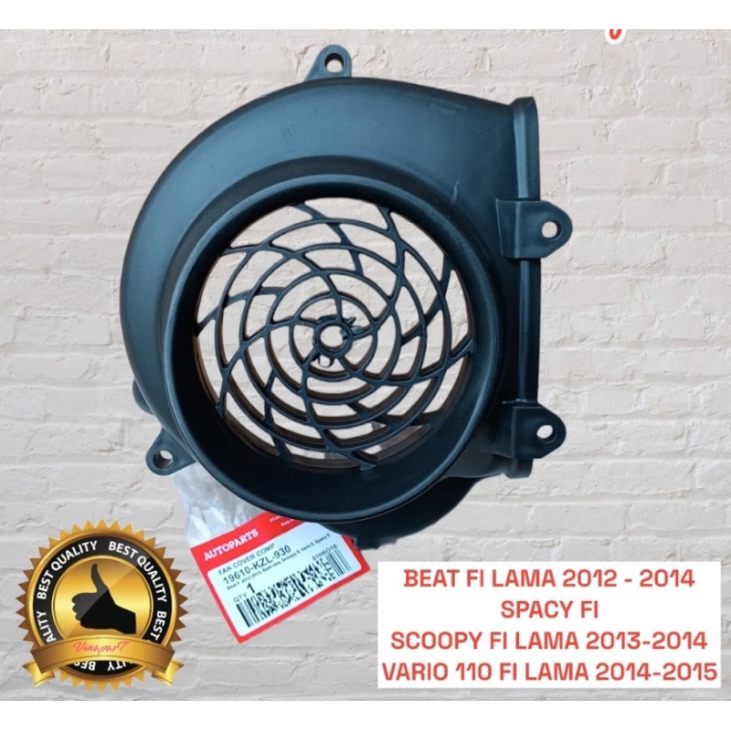 Jual tutup kipas fan cover comp beat fi scoopy fi vario 110 fi spacy ...