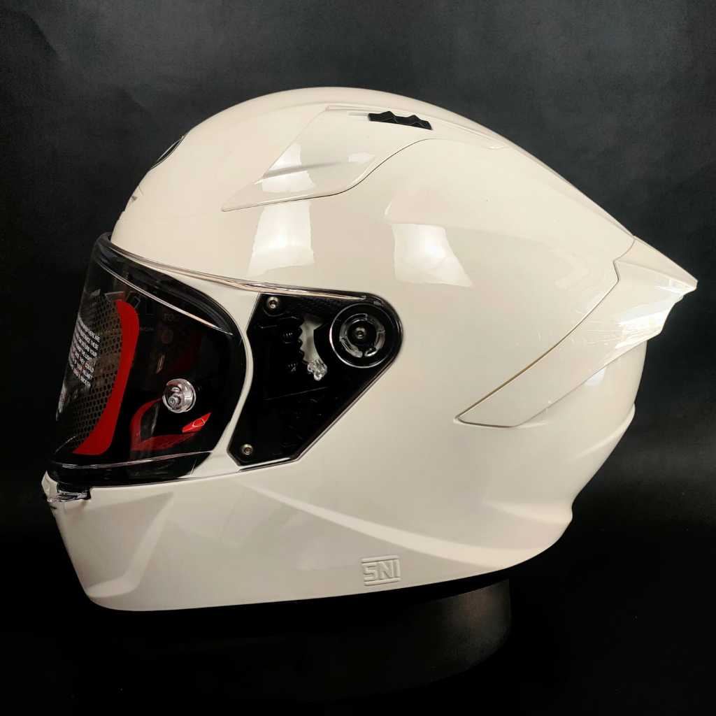 Jual HELM KYT STRIKER SOLID WHITE FULL FACE | KYT STRIKER | Shopee ...