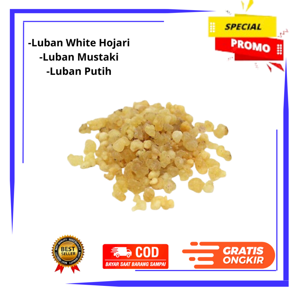 Jual Luban Zakar Frankincense Menyan Buhur Bukhur Kemenyan Arab 250gr ...