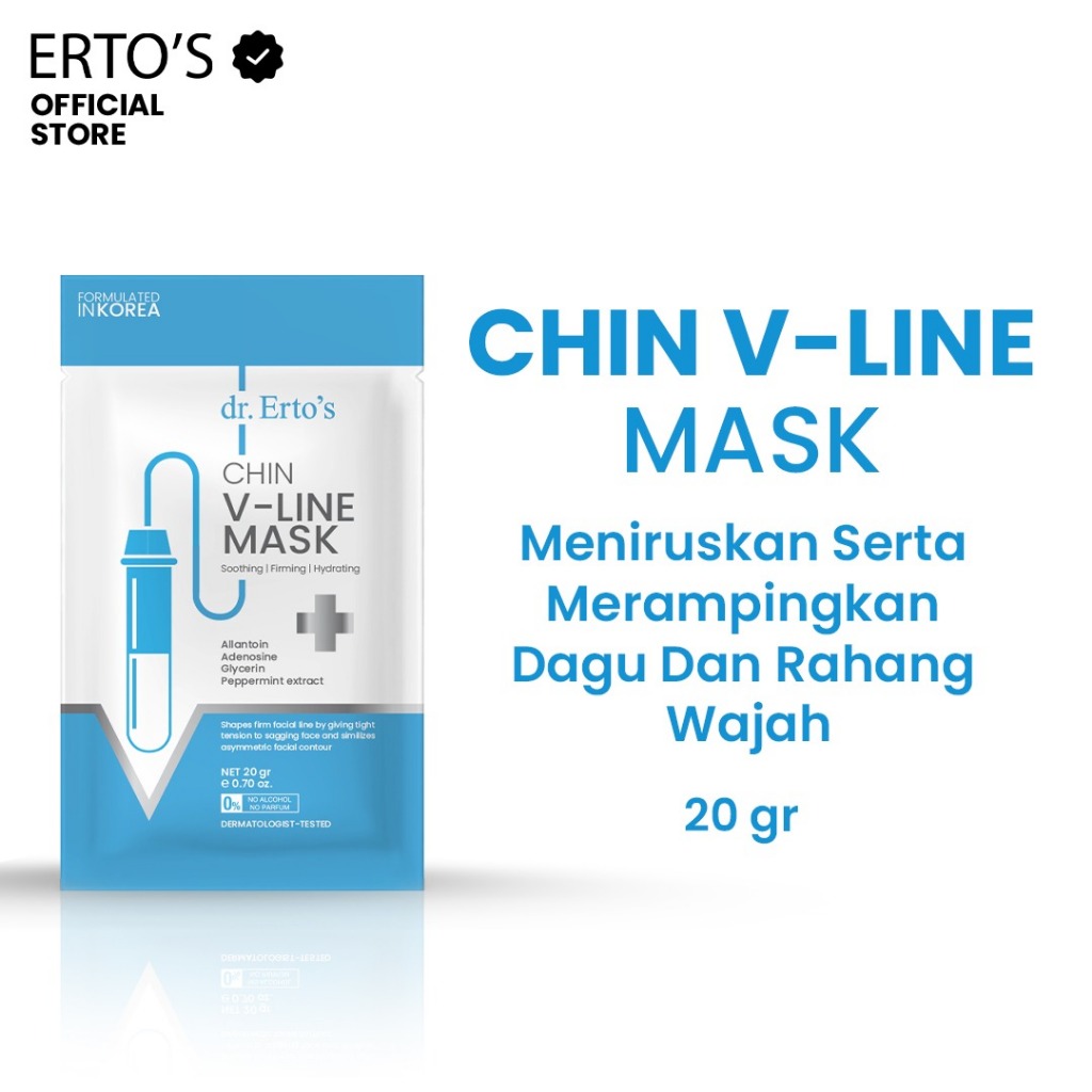 Jual dr. Erto's V-Line Mask / Slimming Face / Face Mask / double chin ...