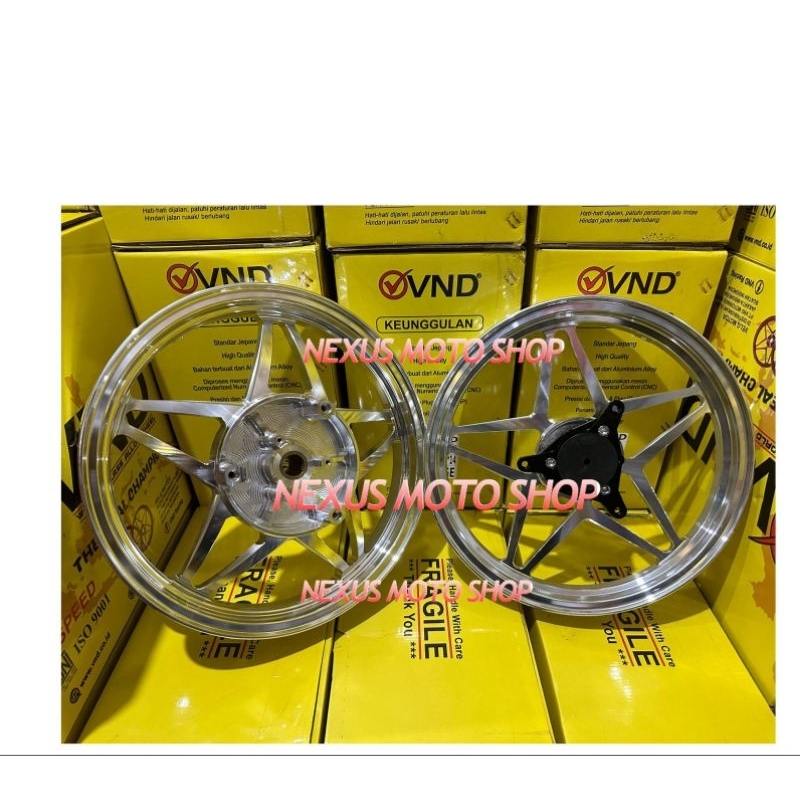 Jual velg vnd v speed nmax old/ nmax new 155 velg bintang nmax lama pelek vnd nmax old Velg Vnd ...