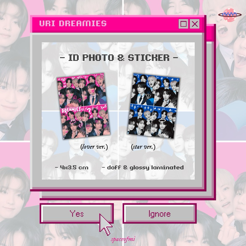 Jual URI DREAMIES - NCT DREAM - ID Photo & Sticker | Shopee Indonesia