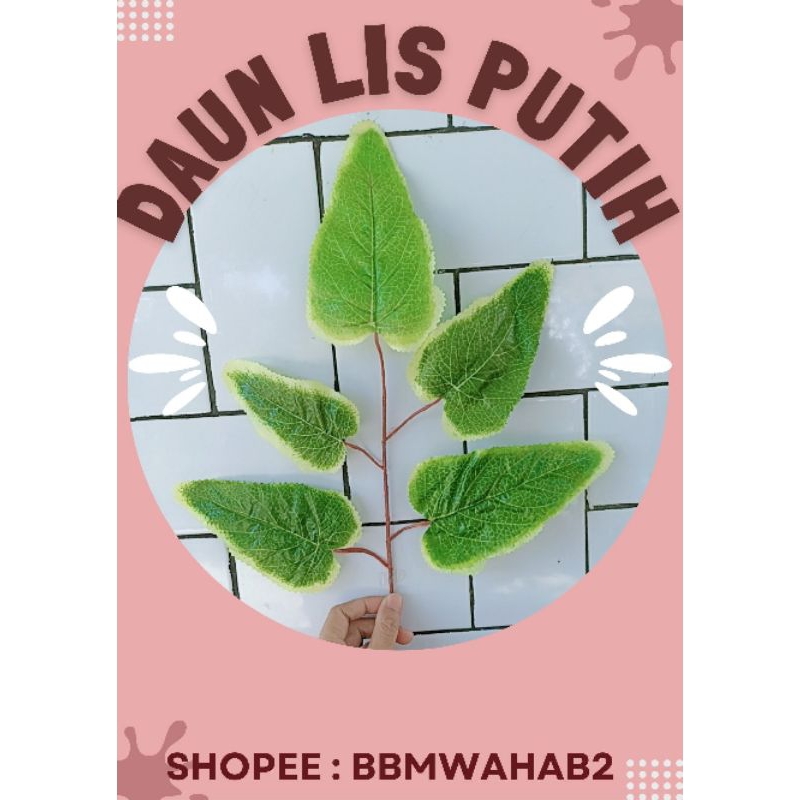 Jual Daun lis putih artifiaial | Shopee Indonesia